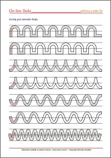 Grafomotorika - igre i zadaci vježbanje grafomotorike za djecu ...